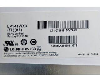 LG飞利浦液晶模组LP141WX3-TLA1概况-全球液晶屏交易中心-屏库