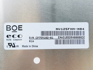 京东方液晶模组NV125FHM-N84概况-全球液晶屏交易中心-屏库