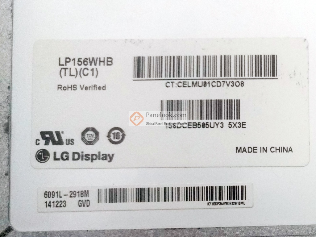 LG Display液晶模组LP156WHB-TLC1概况-全球液晶屏交易中心-屏库
