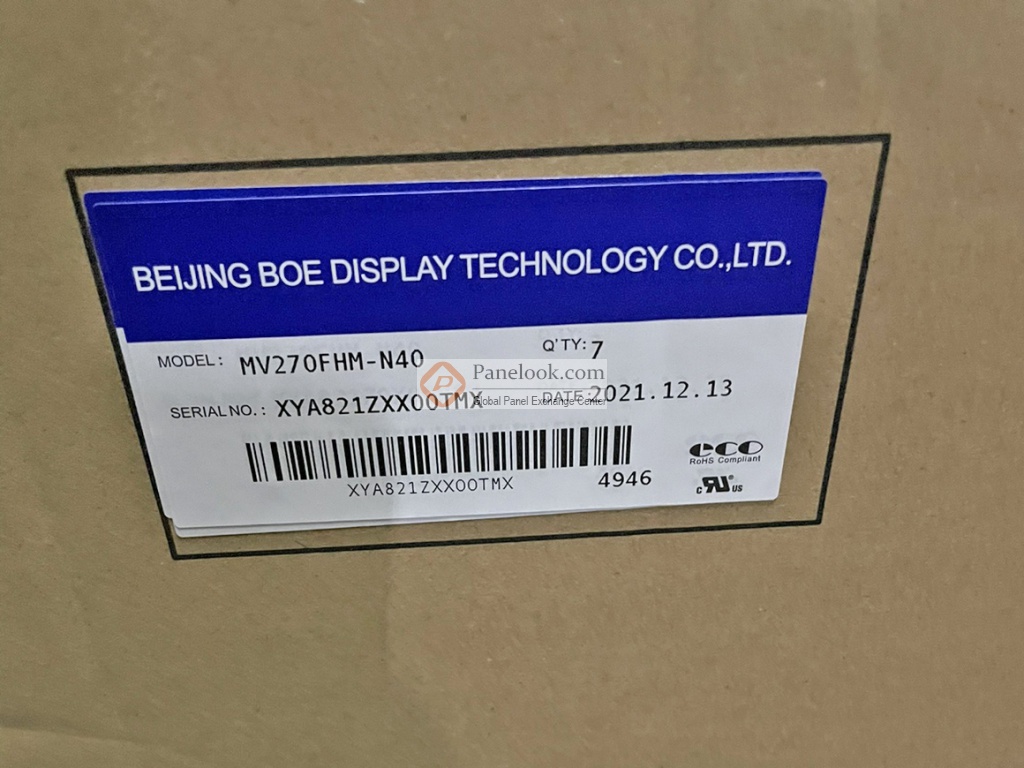 京东方液晶模组MV270FHM-N40概况-全球液晶屏交易中心-屏库