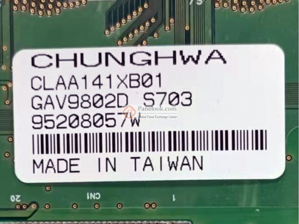 中华映管液晶模组CLAA141XB01概况-全球液晶屏交易中心-屏库