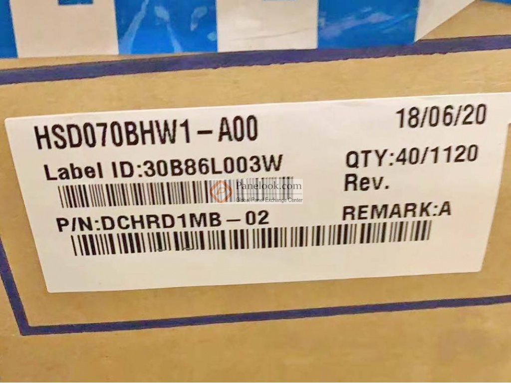 瀚宇彩晶液晶玻璃HSD070BHW1-A00概况-全球液晶屏交易中心-屏库