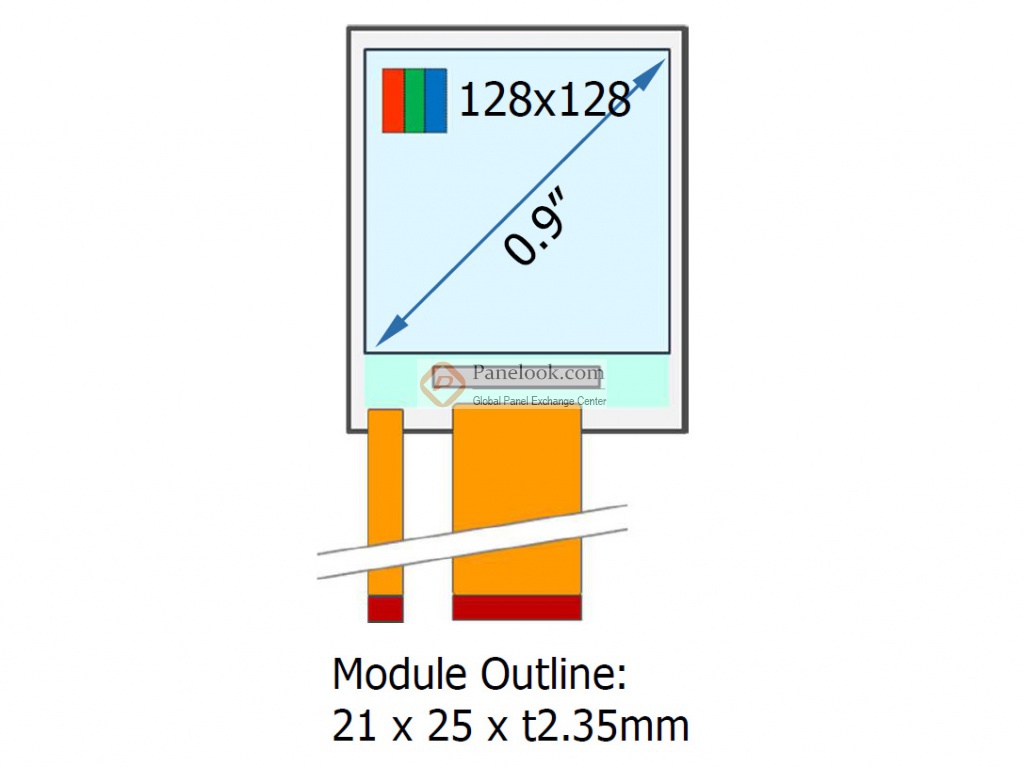 Ortustech液晶模组COM09H0M03ULX概况-全球液晶屏交易中心-屏库