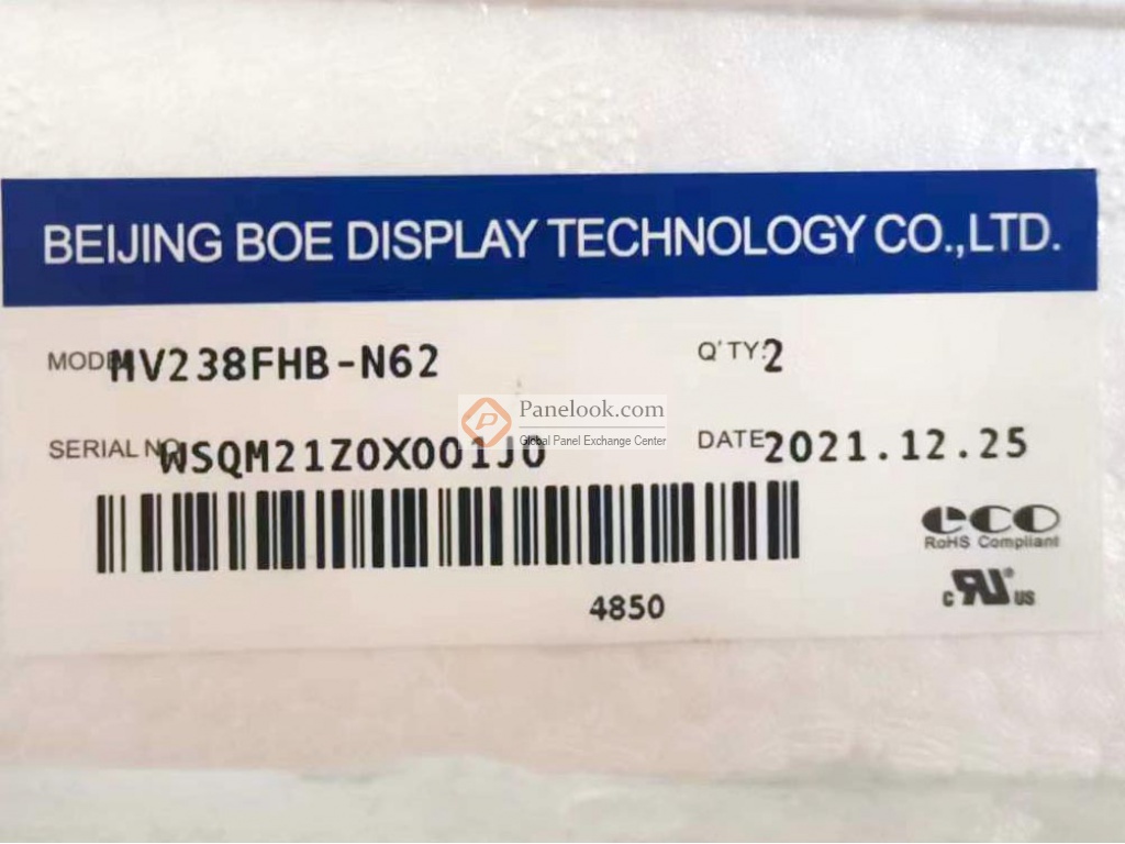 京东方 MV238FHB-N62现货720片-全球液晶屏交易中心-屏库