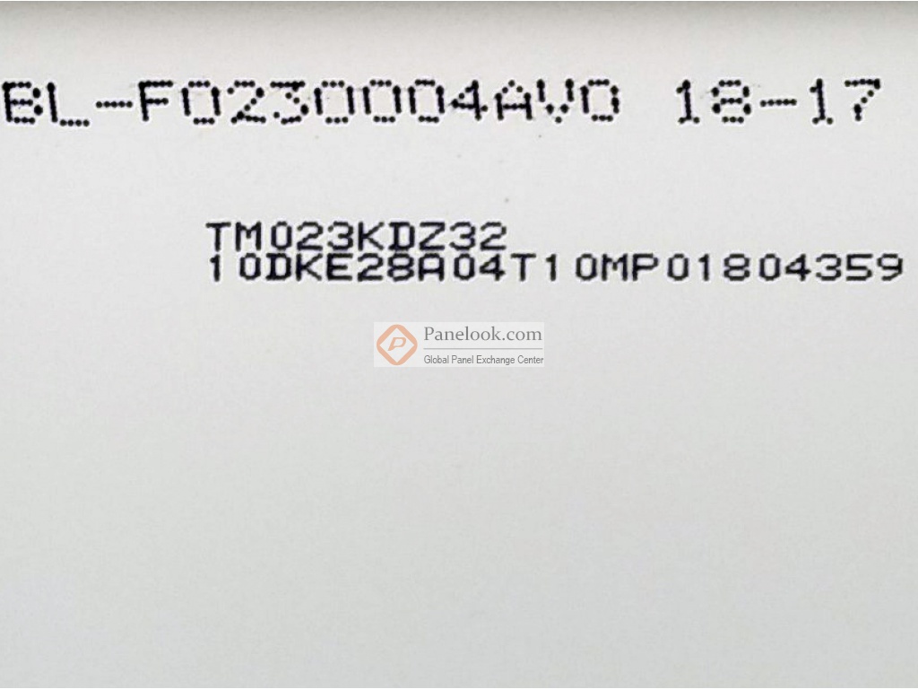 天马液晶模组TM023KDZ32概况-全球液晶屏交易中心-屏库