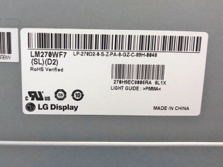 LG Display液晶模组LM270WF7-SLD2概况-全球液晶屏交易中心-屏库