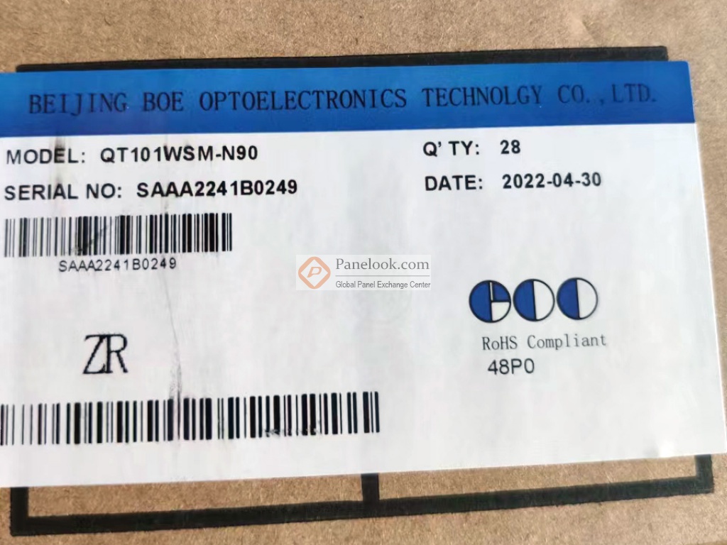 京东方液晶模组QT101WSM-N90概况-全球液晶屏交易中心-屏库