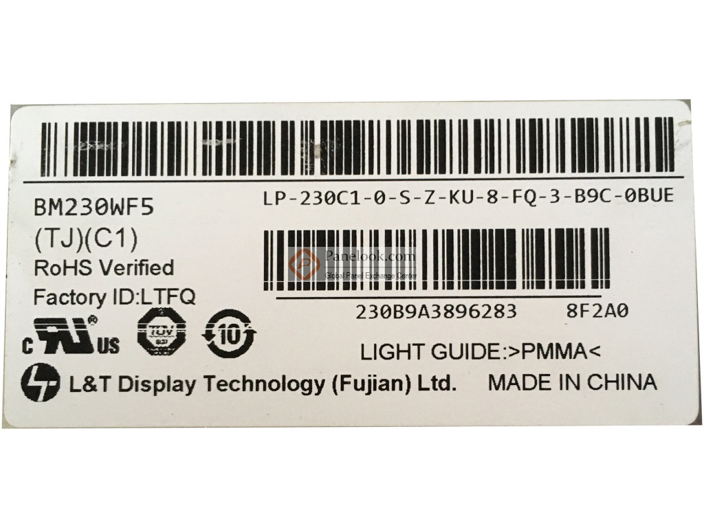 捷星液晶模组BM230WF5-TJC1概况-全球液晶屏交易中心-屏库