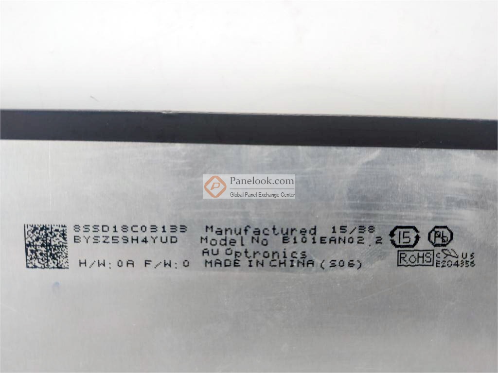 友达液晶模组B101EAN02.2概况-全球液晶屏交易中心-屏库