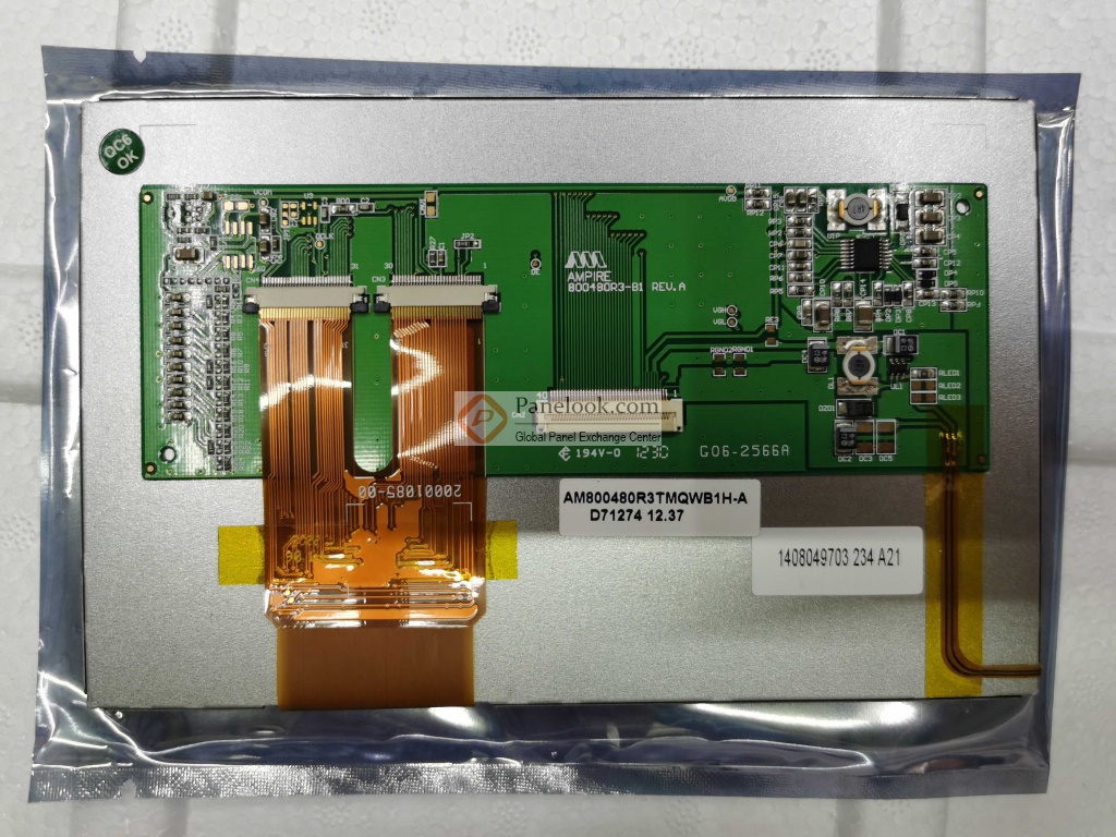 晶采液晶模组AM-800480R3TMQW-B1H概况-全球液晶屏交易中心-屏库