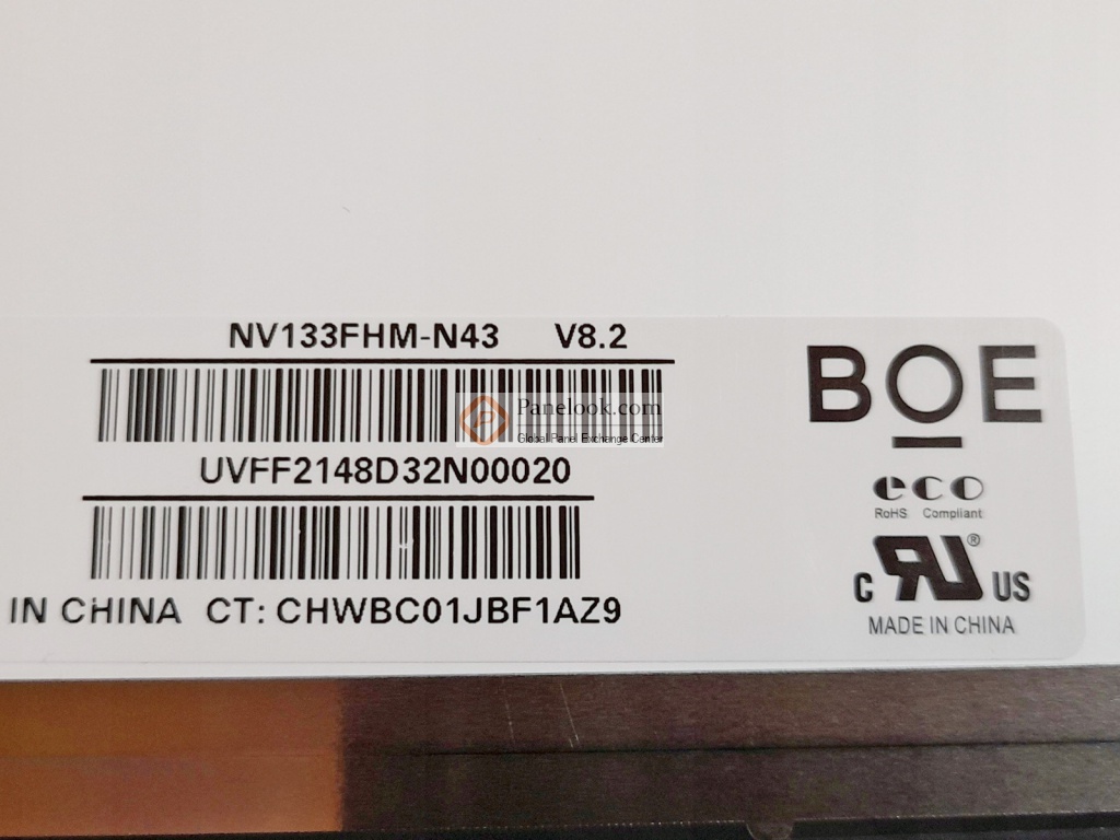 京东方液晶模组NV133FHM-N43 V8.2概况-全球液晶屏交易中心-屏库