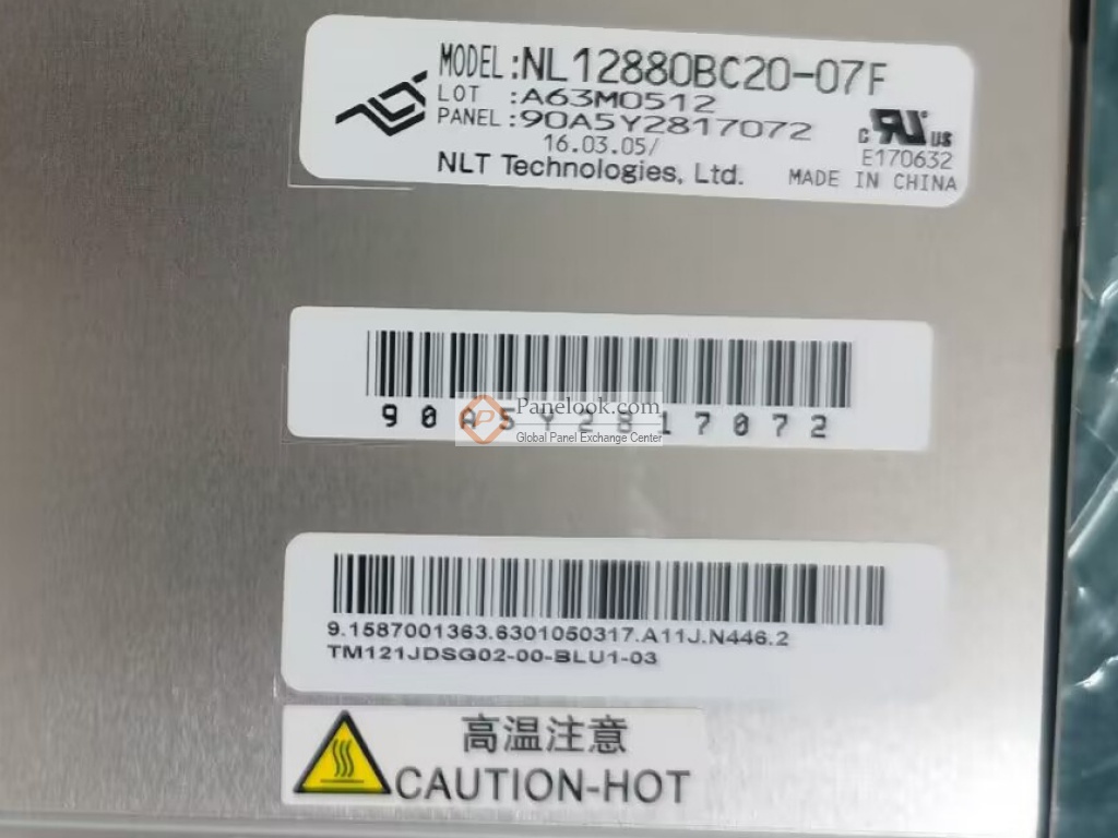NLT液晶模组NL12880BC20-07F概况-全球液晶屏交易中心-屏库
