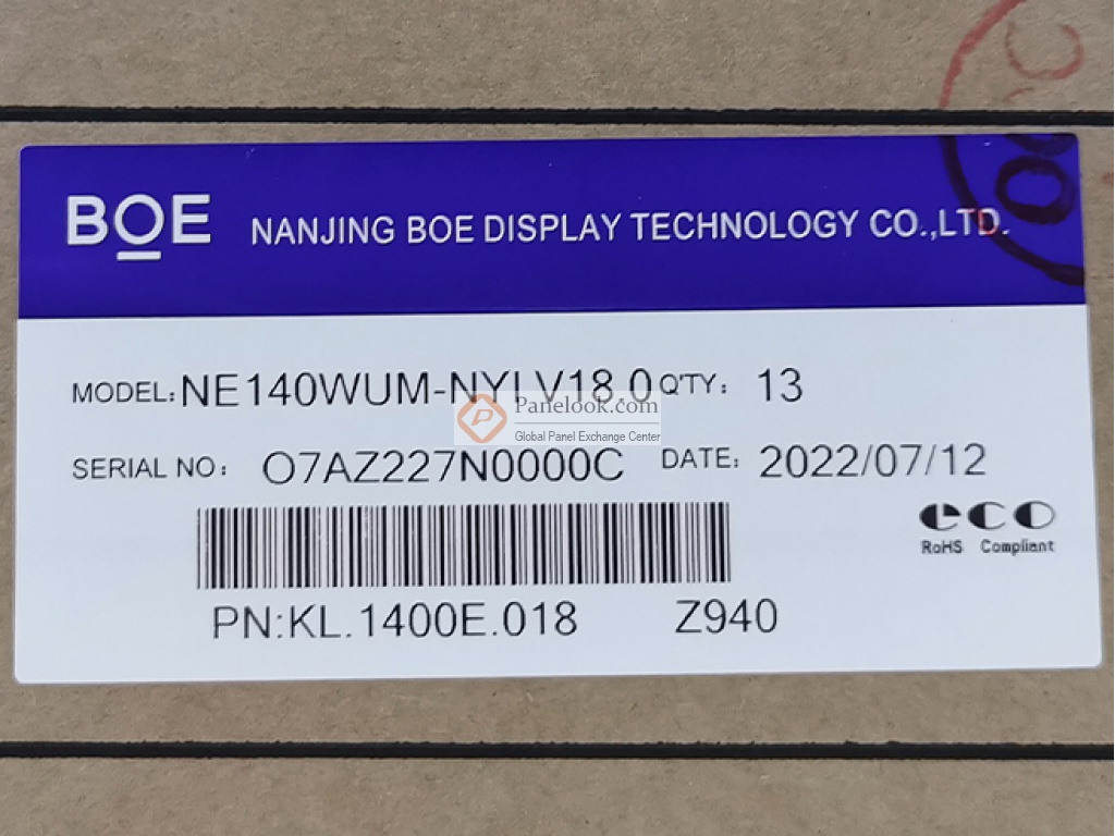 京东方液晶模组NE140WUM-NY1概况-全球液晶屏交易中心-屏库