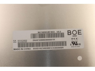 京东方液晶模组NV140WUM-N43概况-全球液晶屏交易中心-屏库