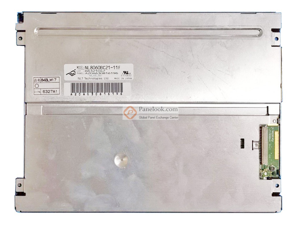 NL8060BC21-11F NLT 8.4" TN 液晶模组 800×600 800nits WLED LVDS 20pins | 昆健电子 ...