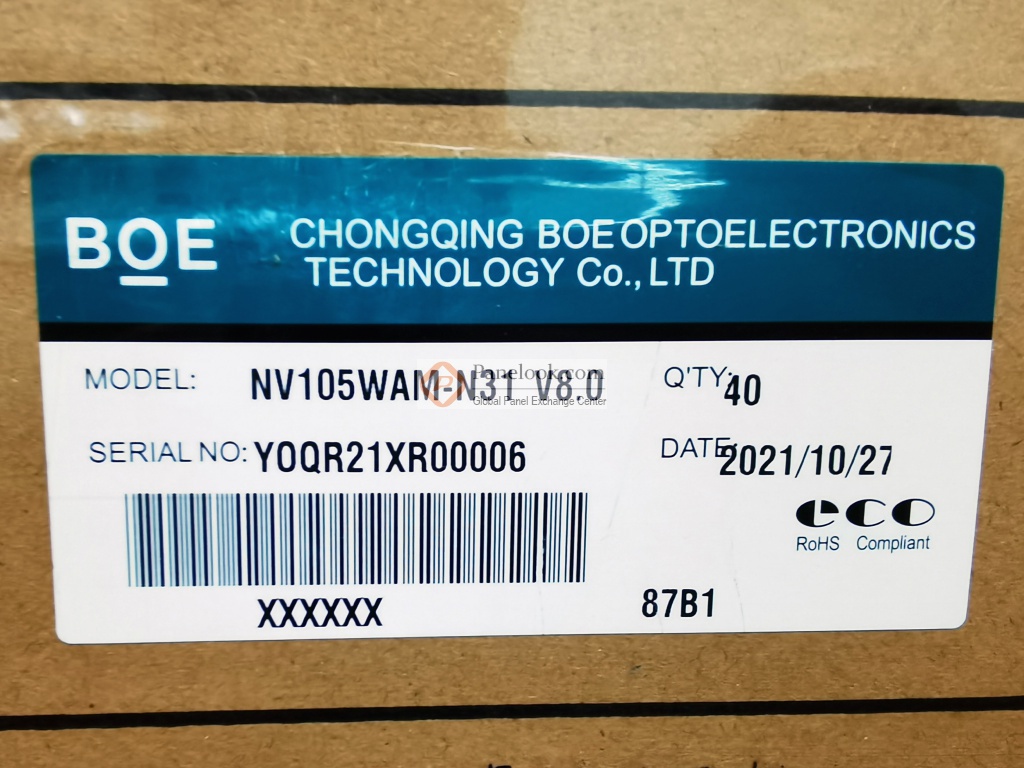 京东方液晶模组NV105WAM-N31概况-全球液晶屏交易中心-屏库
