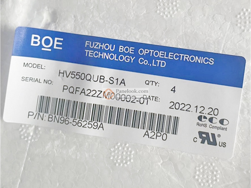 京东方液晶玻璃HV550QUB-S1A概况-全球液晶屏交易中心-屏库