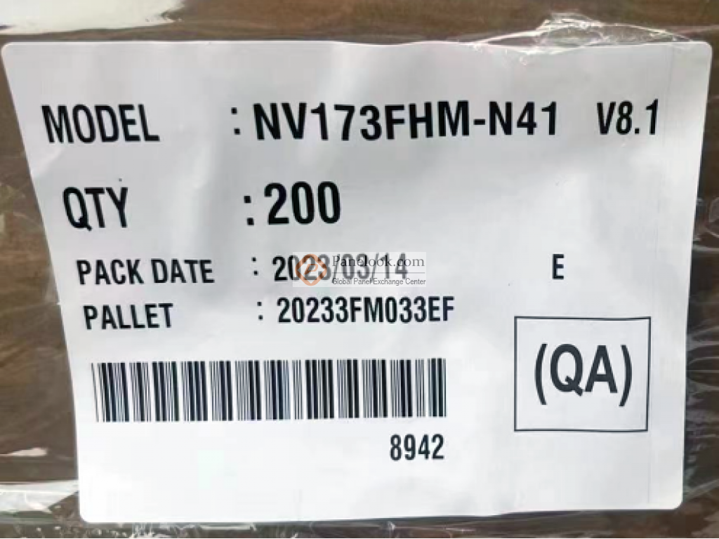 京东方液晶模组NV173FHM-N41 V8.1概况-全球液晶屏交易中心-屏库