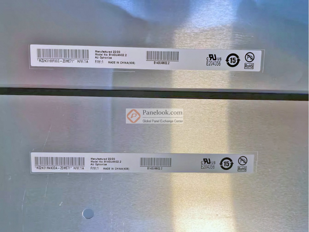 友达液晶模组B140UAN02.2概况-全球液晶屏交易中心-屏库