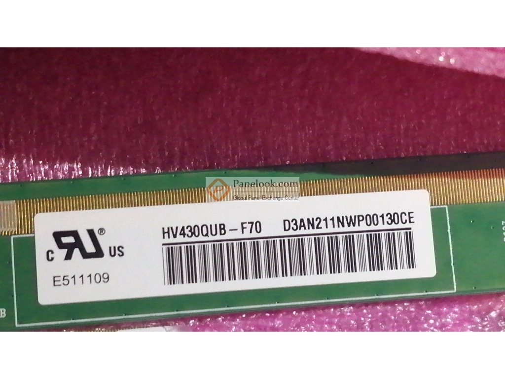 京东方液晶玻璃HV430QUB-F70概况-全球液晶屏交易中心-屏库