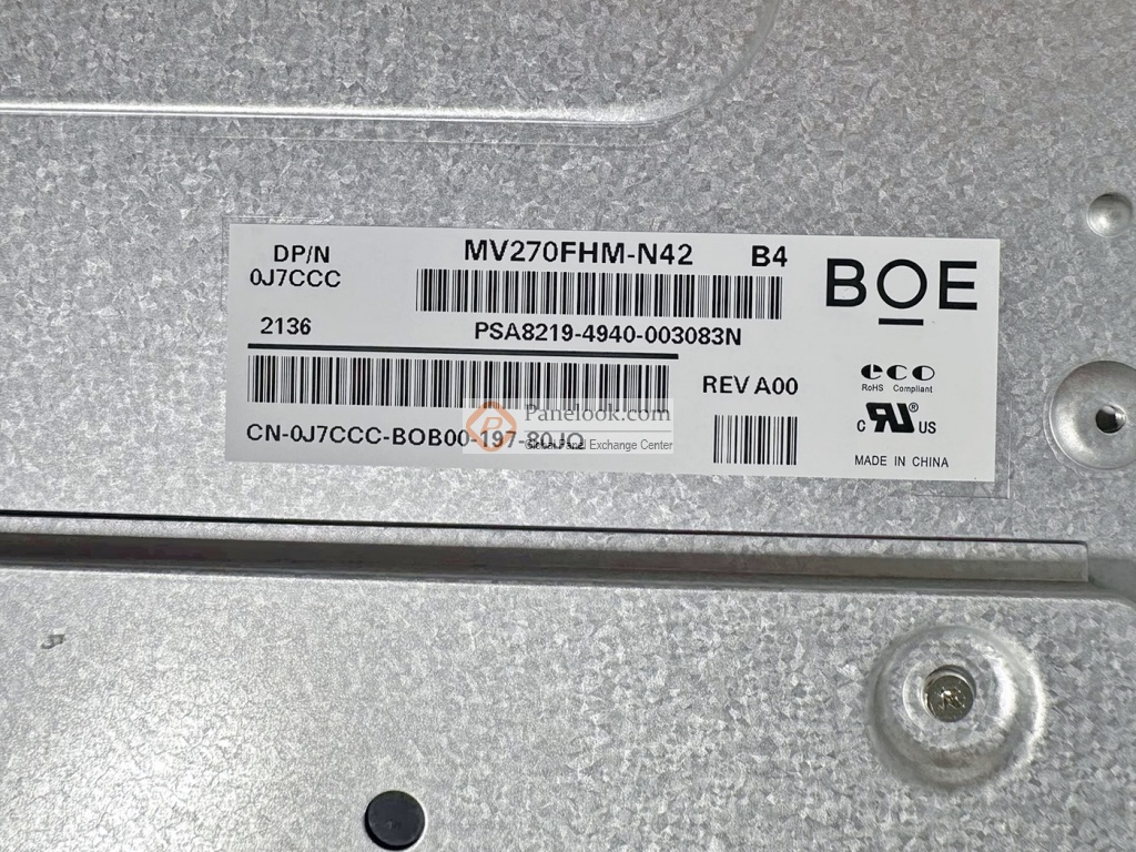 京东方液晶模组MV270FHM-N42概况-全球液晶屏交易中心-屏库