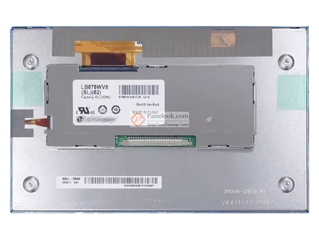 LG Display液晶模组LB070WV8-SL02概况-全球液晶屏交易中心-屏库