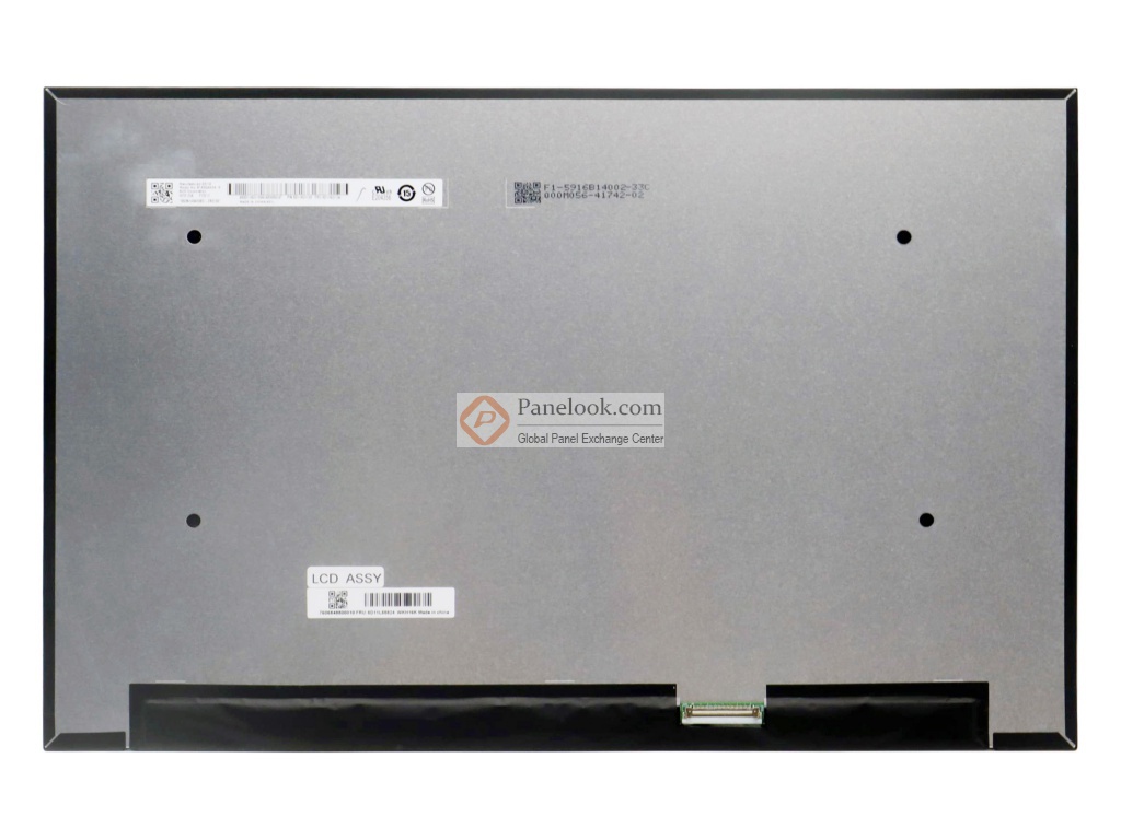 B160QAN04.S 友达 16" IPS 液晶模组 3200×2000 400nits WLED eDP 40pins 120Hz ...