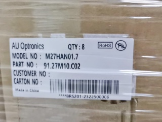 友达液晶模组M270HAN01.7概况-全球液晶屏交易中心-屏库