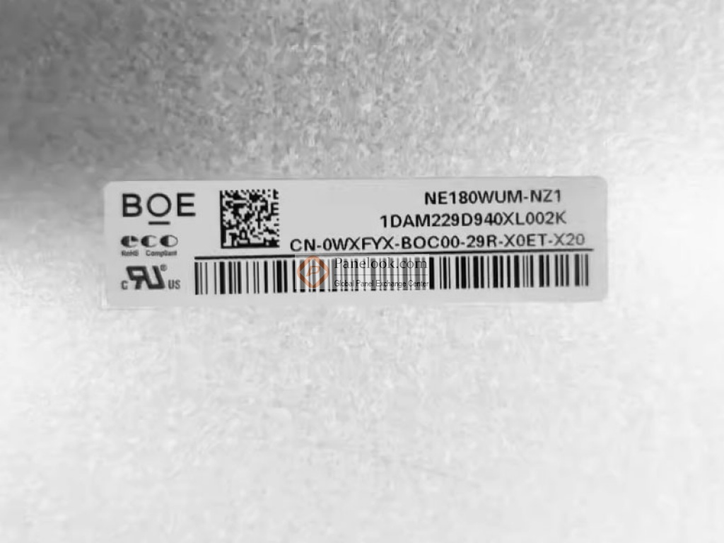京东方液晶模组NE180WUM-NZ1概况-全球液晶屏交易中心-屏库