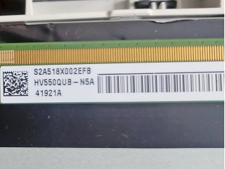 京东方液晶玻璃HV550QUB-N5A概况-全球液晶屏交易中心-屏库