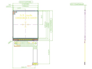 京东方液晶模组VS035ZSM-NH0-69P0概况-全球液晶屏交易中心-屏库