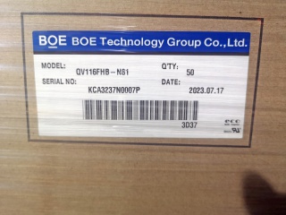 京东方液晶玻璃QV116FHB-N81概况-全球液晶屏交易中心-屏库