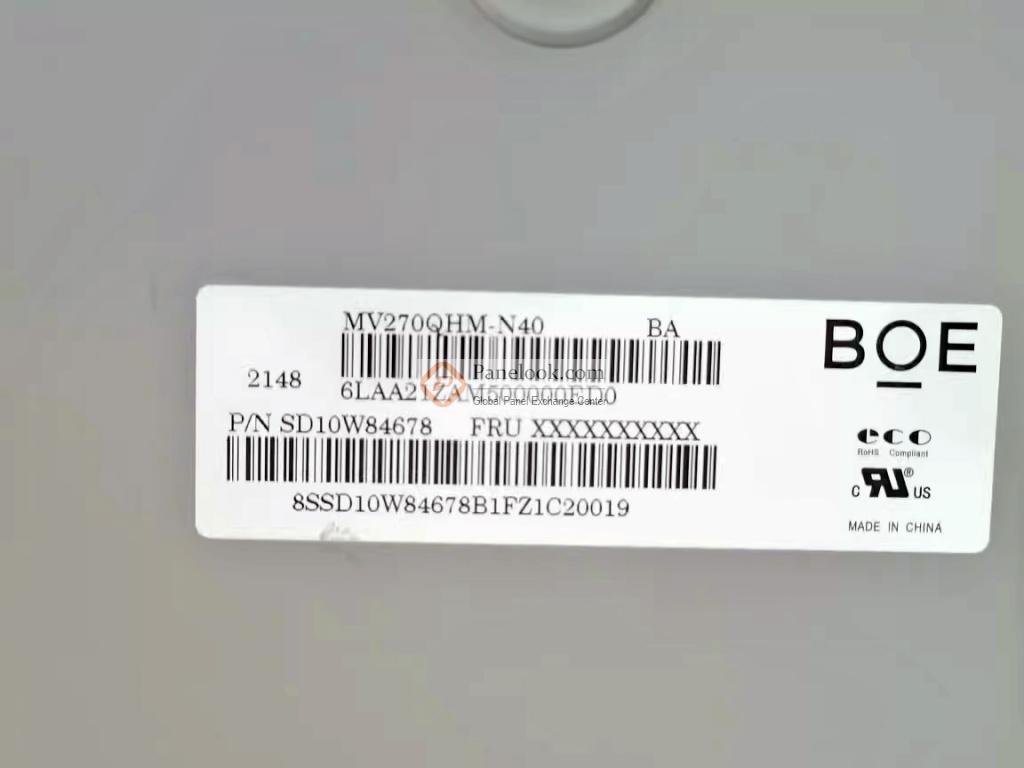 京东方液晶模组MV270QHM-N40概况-全球液晶屏交易中心-屏库