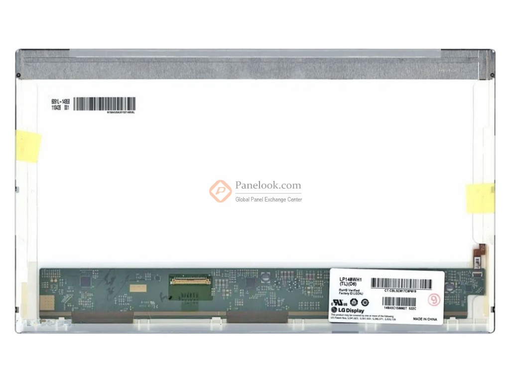 LG Display液晶模组LP140WH1-TLD6概况-全球液晶屏交易中心-屏库