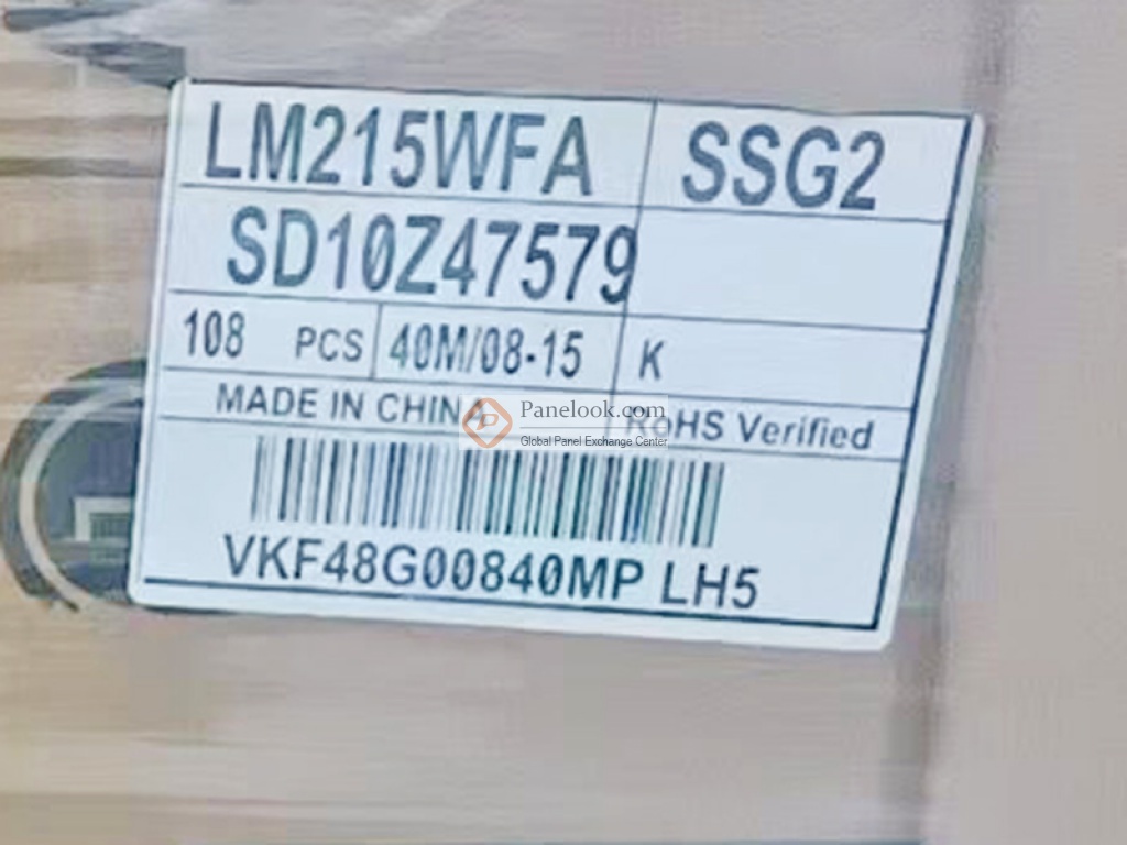 LG Display LM215WFA-SSG2 Overview - Panelook.com