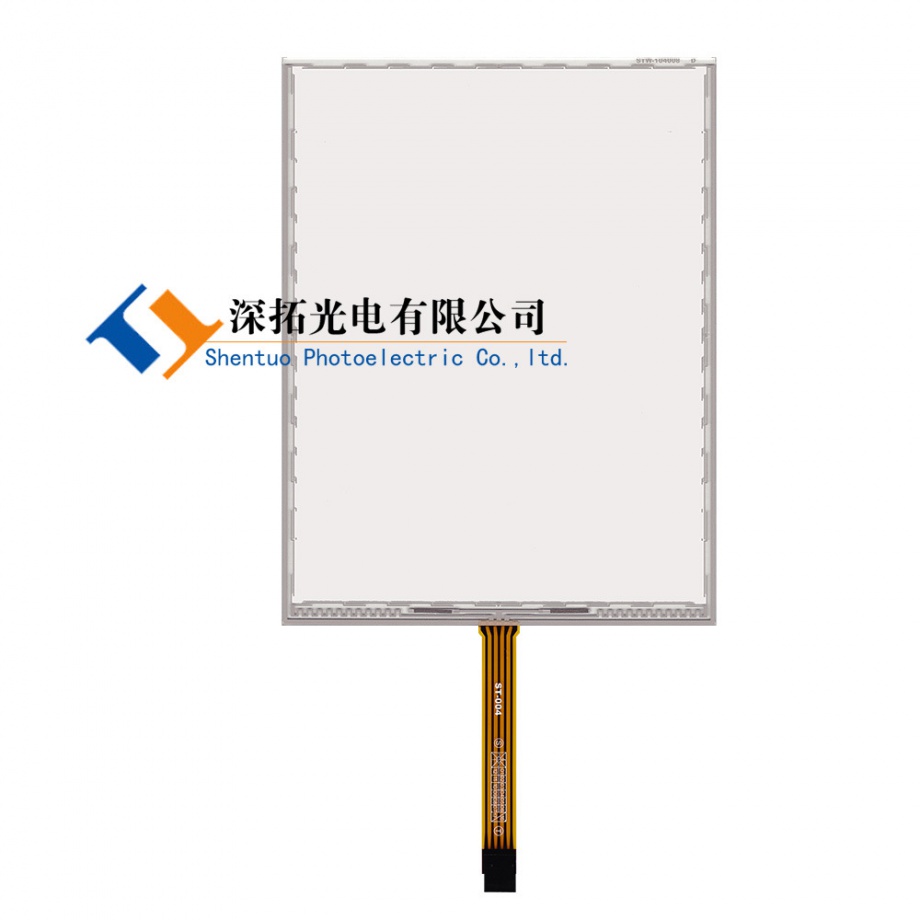 STW-121005 12寸4:3 五线电阻触摸屏, 五线手写屏, 适用于：工业设备、 电脑显示器、 医疗设备. | 深圳市深拓光电有限公司
