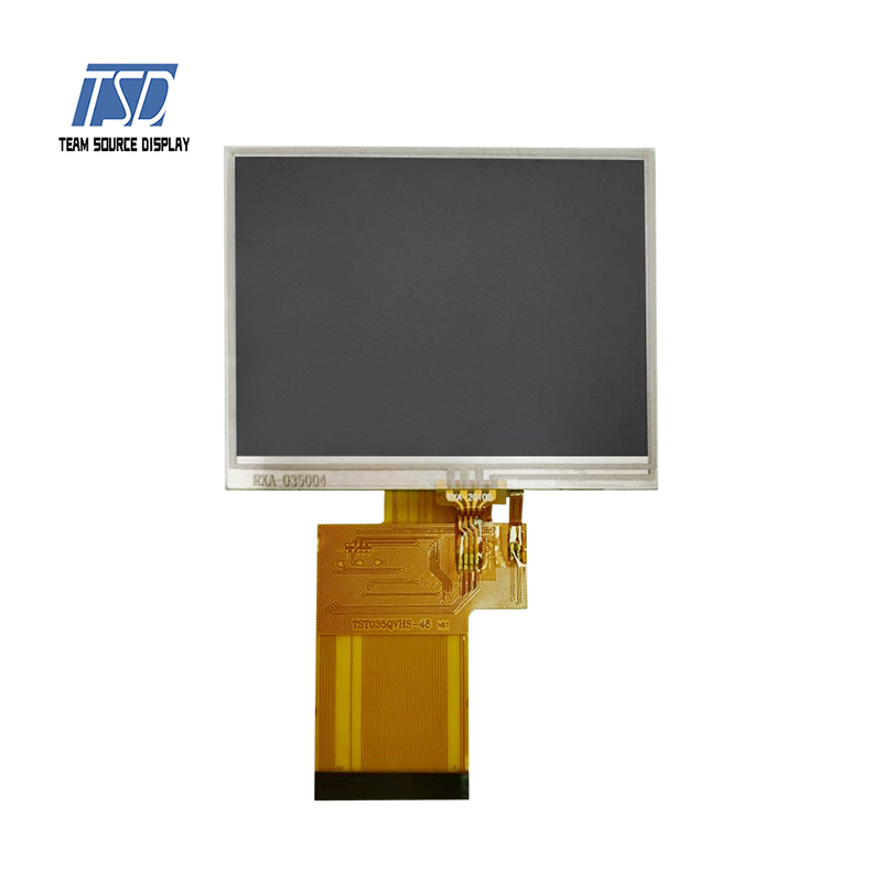 TST035QVHS-46 3.5寸TFT液晶显示屏 320*240 IPS液晶屏 280亮度 54PINS TTL ST7272A 可带电容触摸 医疗手持液晶屏 | 东莞市一众显示科技有限公司