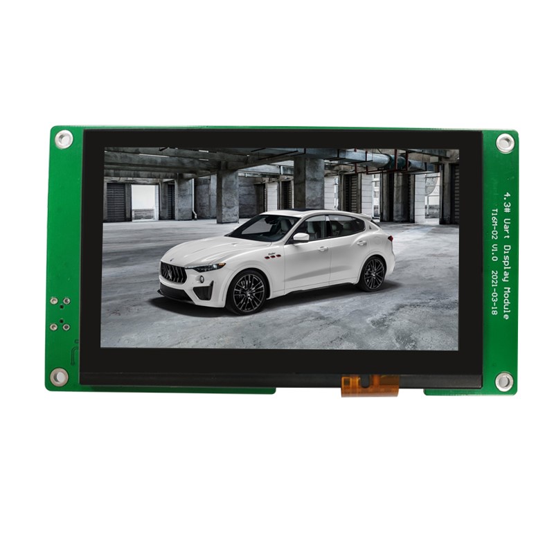 EX04302-A01 4.3 Inch UART Display Module, 480*272, TN LCD, TTL ...