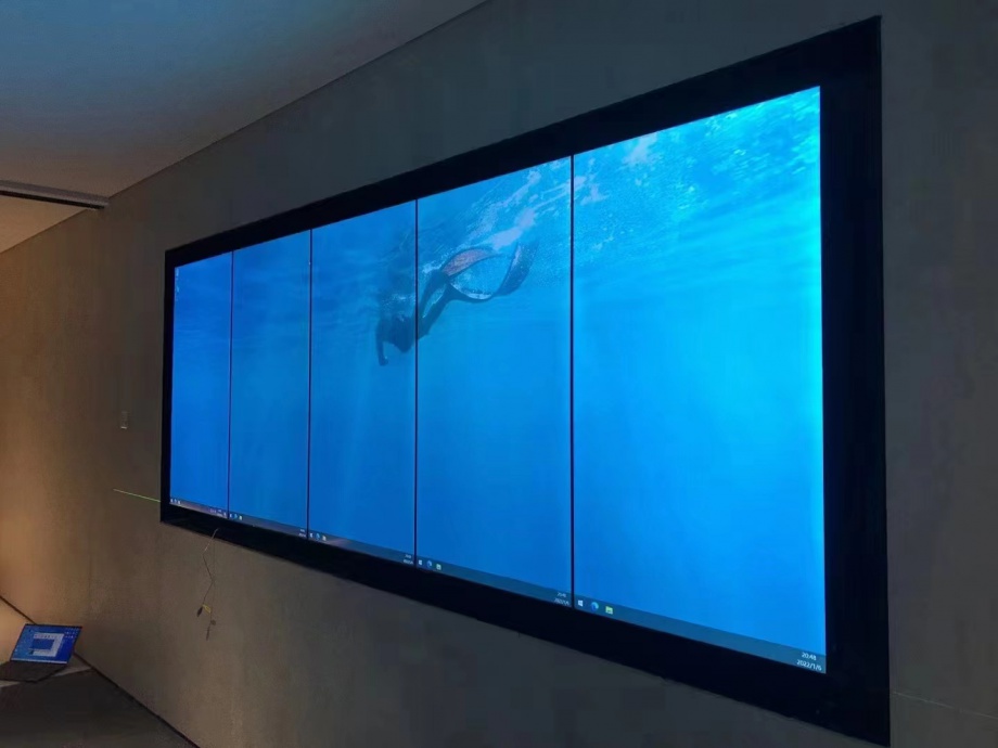 HT430FHB-400 43 inch LCD Advertising Display Panel Narrow Bezel ...