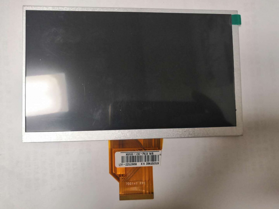 JM070MO020WV-A01 7 "TN, 800x480 Resolution, 500 Brightness, TTL ...