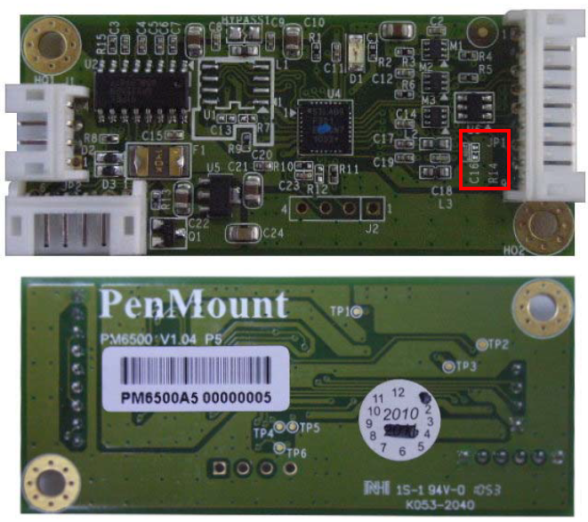 PM6500A5 PenMount 五线电阻式控制器, RS-232和USB双介面 | 上海诚普电子科技有限公司