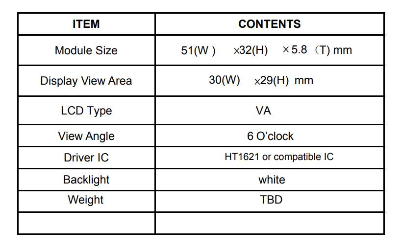 JDA0201-20008A1 Va Segment Code Liquid Crystal Display Custom instrumentation LCD segment code ...