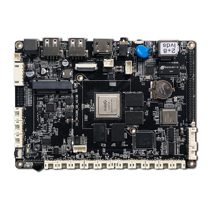 RK3288-V6.13B RK3288开发板RS485/232/4G测温人脸识别同显/异显/异触广告机电子班牌商显安卓主板 | 广州市定昌 ...