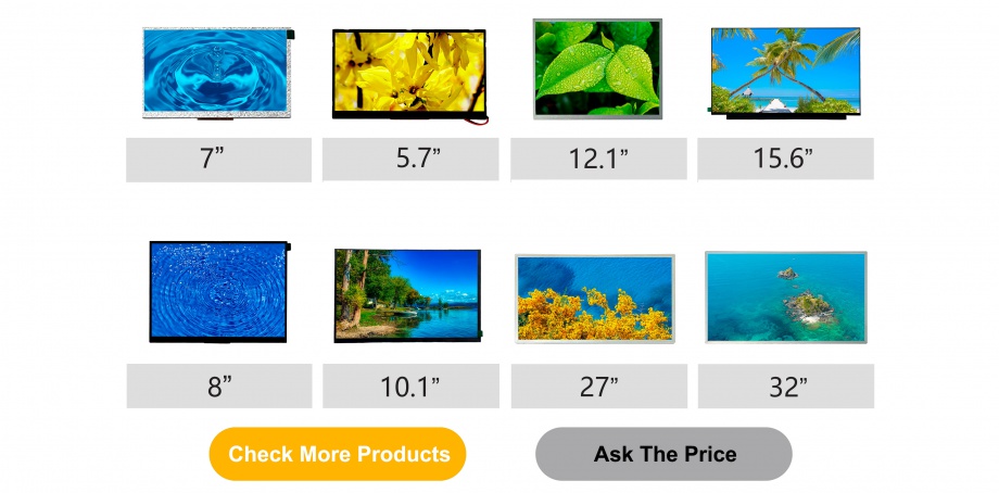 TI057FIA00 5.7 inch 1920x1080, 1000nits, wide temperature HD IPS ...