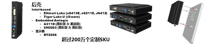 ZH_FT[#]RFKITCAPOB 【飞帆泰业界首创巅峰设计】工业显示前后壳模块化产品, 任意组合PC或显示, 前屏显示+后壳主板 ...