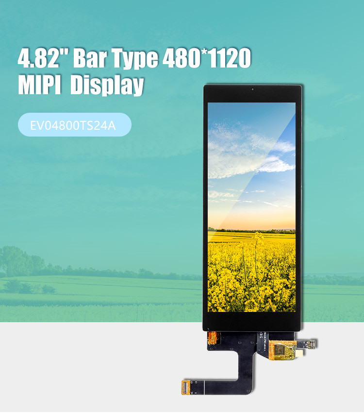 EV04800TS24A 4.82寸Portrait Screen With CTP, 480x1120, MIPI interface ...