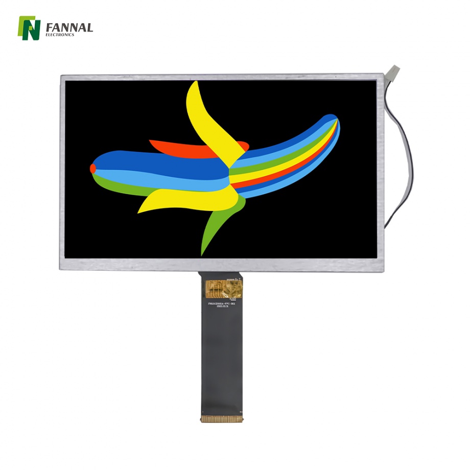 FN1010D002A 10.1寸液晶显示屏 1024*600 800亮度 IPS液晶屏 60PINS LVDS 工业显示屏 | 杭州凡诺电子有限公司