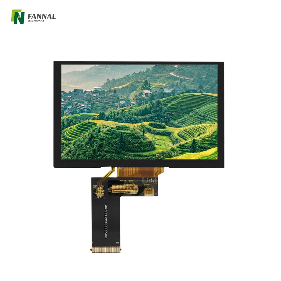 FN0500D036A 5-inch Industrial TFT LCD, 800x480, High Brightness ...
