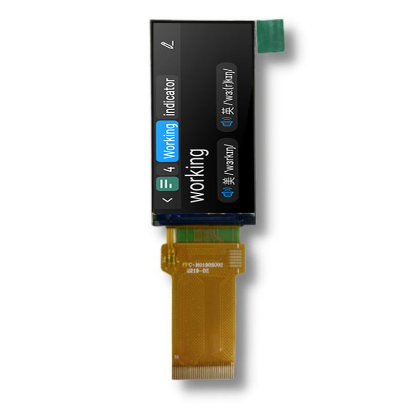 TTH019BVS-01 1.9寸TFT显示屏 IPS液晶屏 条形, MCU/SPI接口, 170x320, 用于智能翻译笔, 电动牙刷 ...