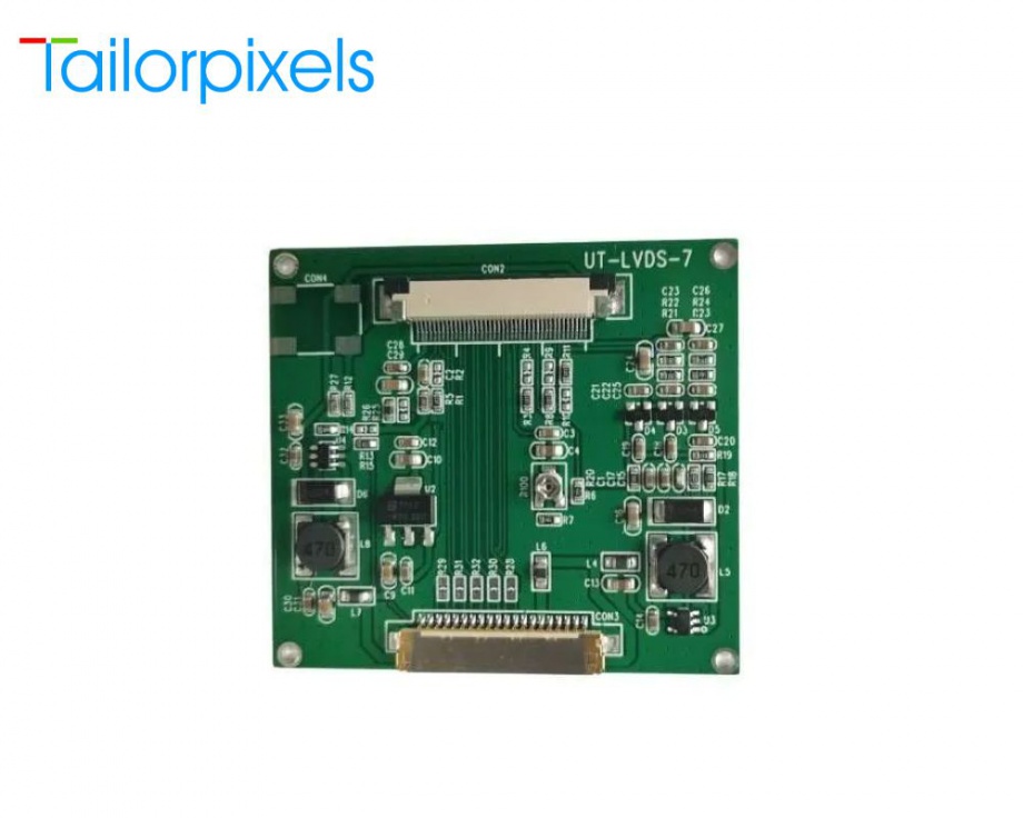 TBJ070LV-01 7.0 inch TFT Display Controller Board, LVDS 40-pin to 20 ...